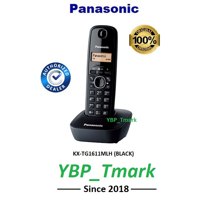 Panasonic Digital Cordless DECT Phone KX-TG1611 Home Office Maxis Time TM Unifi Landline ...
