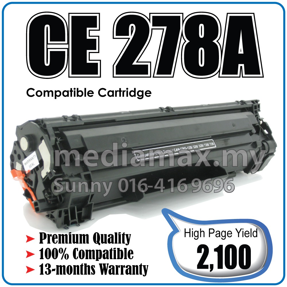 Compatible to HP CE278A 78A CE278 P 1566 1600 1060 1606DN M 1536 M1536 ...