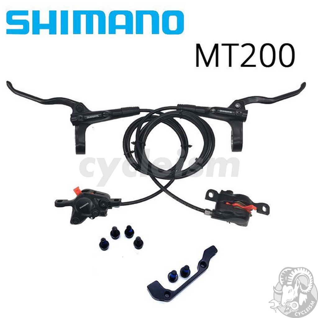 (READY STOCK) Original Shimano ALTUS Hydraulic Disc Brake Set MT200 2 ...