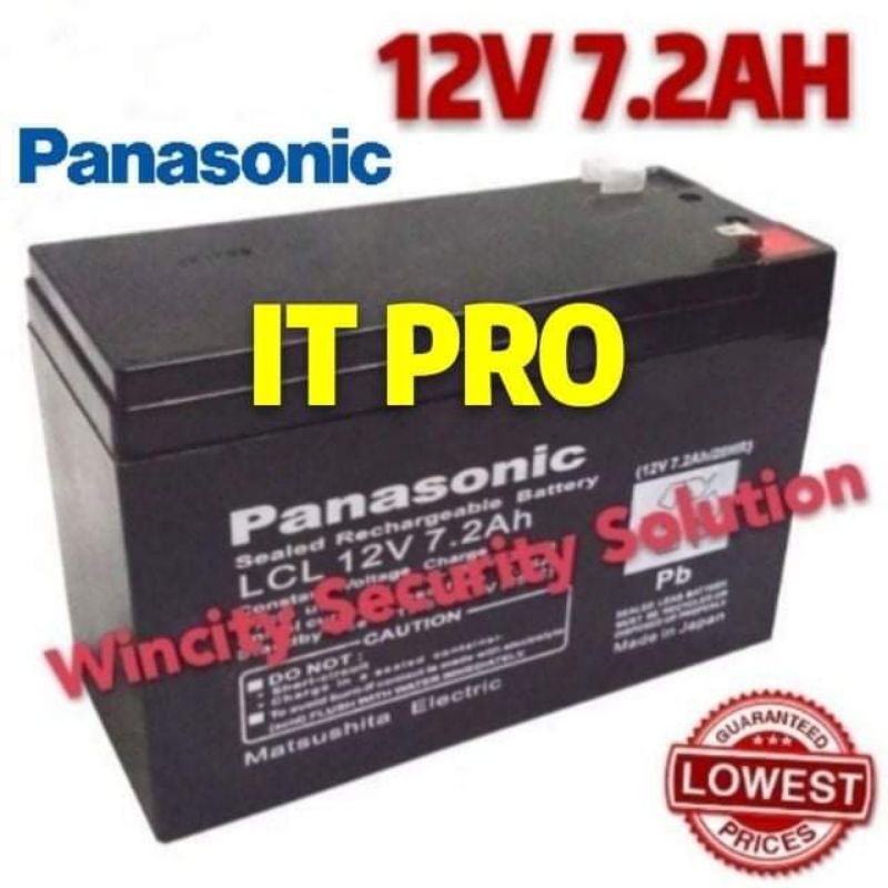 PRO🏠 Autogate UPS 12V 7.0Ah / 7.2Ah PNS Rechargeable Sealed Lead Acid ...