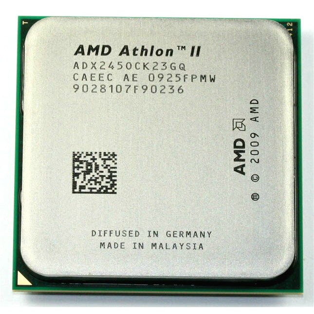 CPU Processor AMD Athlon II AM3 ADX2450CK23GQ (Refurbished) | Shopee ...
