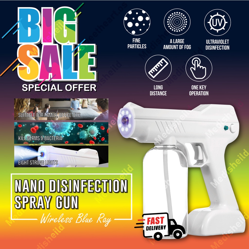 Nano Spray Gun Wireless Handheld Spray Gun Wireless Rechargeable ...
