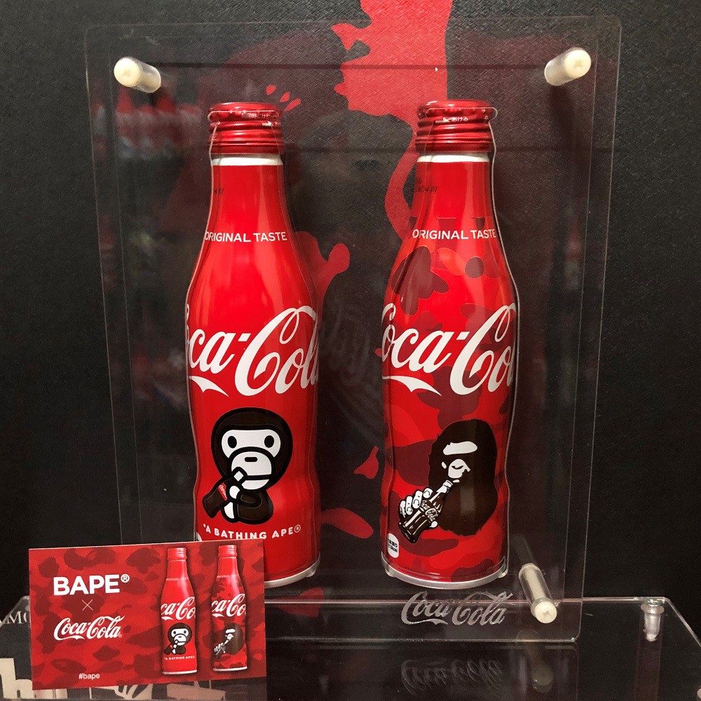 Coca Cola Collection : Japan 2020 Coca-Cola X Bathing Ape Aluminum ...