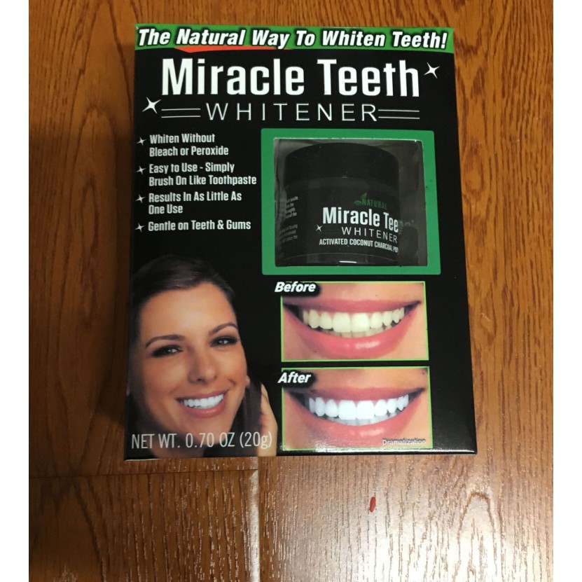 🇲🇾KL READY STOCK🇲🇾Miracle Teeth Whitener Whitening Organic | Shopee ...
