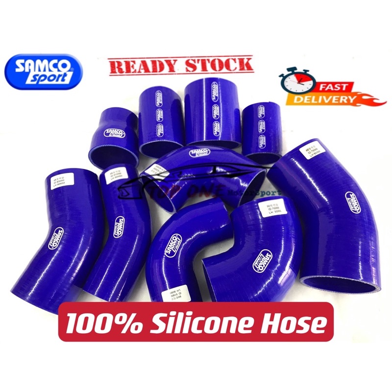 Samco Sport Silicone Hose 45/90 Degree/Straight Recuder Couplint/Turbo Intercooler/Pipe/Filter ...
