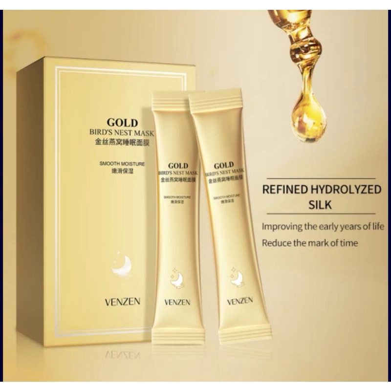 【BUY 10 FREE 1】Venzen Bird Nest Mask BioAqua Aloevera Blueberry ...