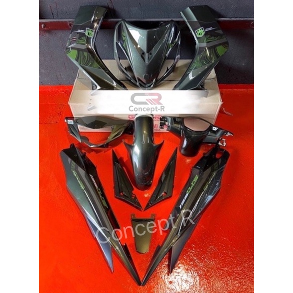 Rapido/HLD Cover Set Hijau Lumut LC135 V1/V4/V5/V6/V7 Army Green ...