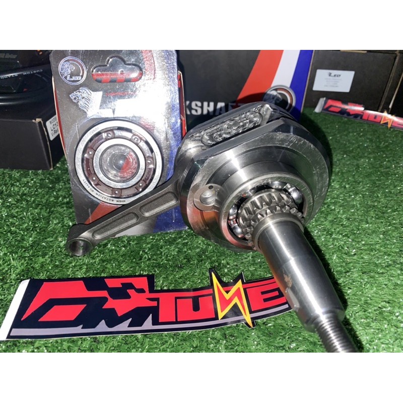 CRANKSHAFT Y15 LC5s CNC LEO THAILAND 🇹🇭 Y15ZR/Y15 JETROD 4.65MM STEEL ...