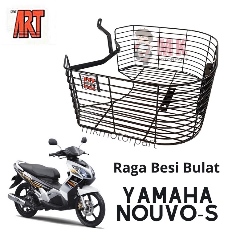 Bakul Raga BESI BULAT NOUVO-S / Iron Wire Basket Yamaha NouvoS / Nouvo S | Shopee Malaysia