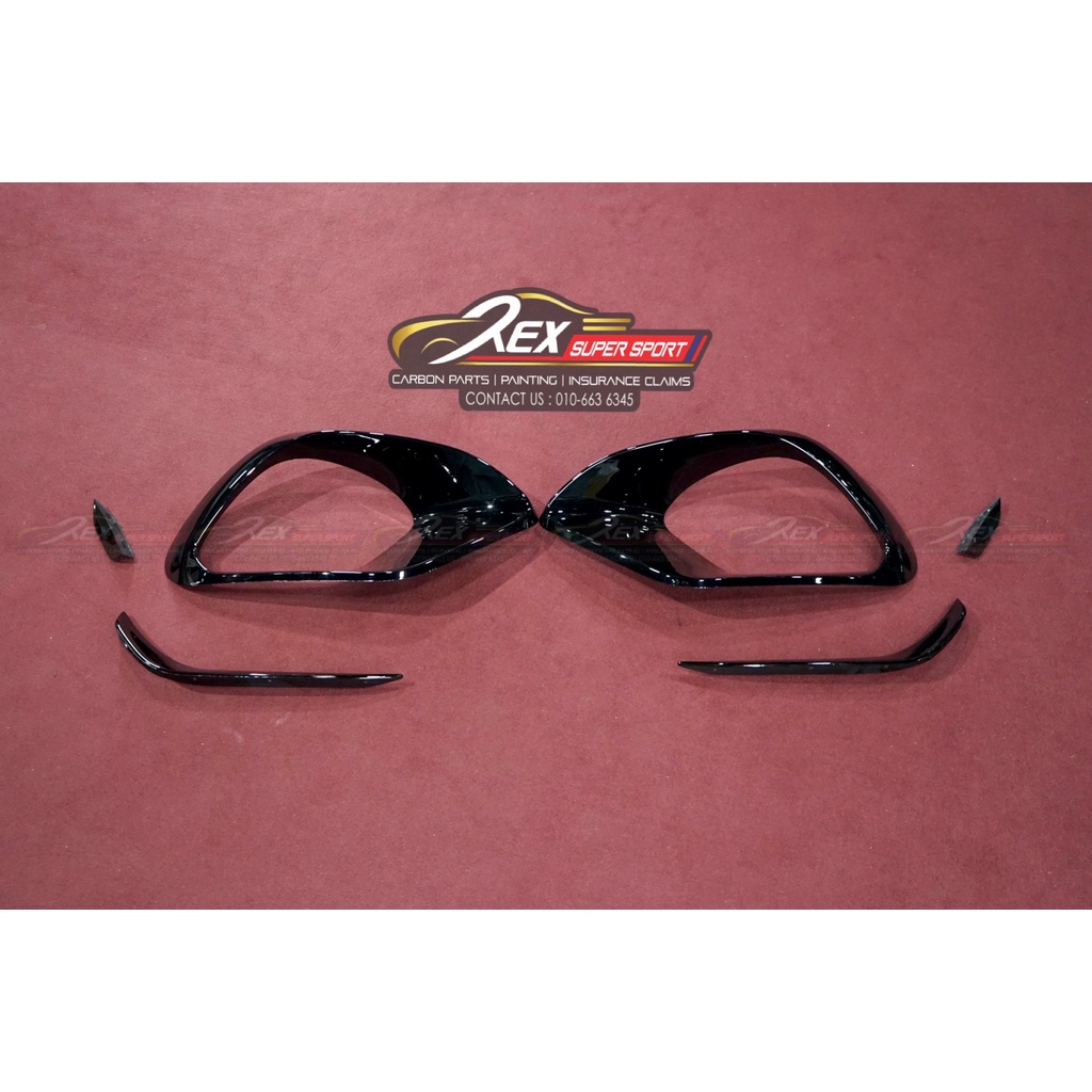 Mercedes Benz CLA 45s W118 Aerodynamic Kits Air-Vent Canard Set ABS ...