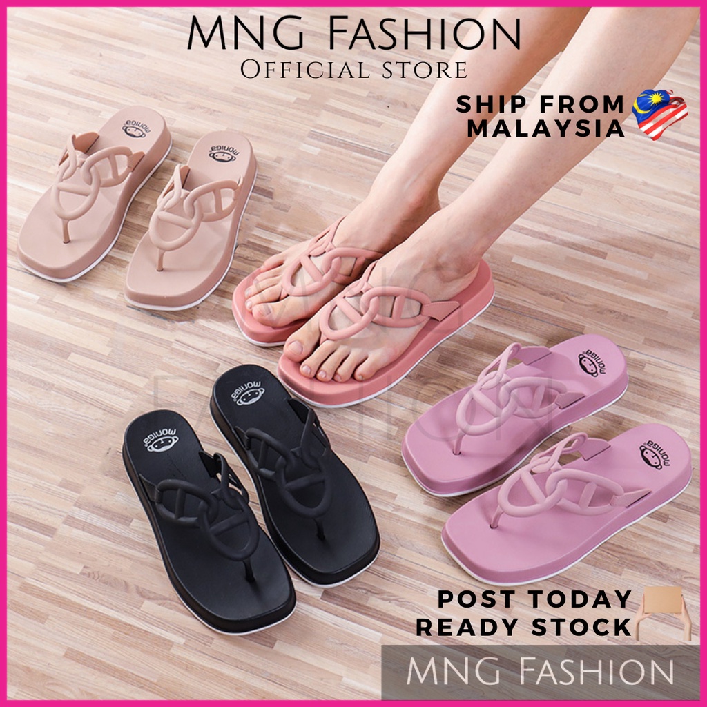 MONIGA - Selipar Kasual Perempuan Premium Kualiti | Premium Quality ...