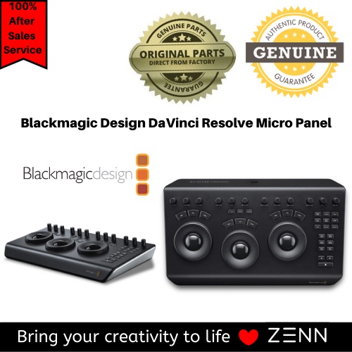 (READY STOCK) Blackmagic Design DaVinci Resolve Micro Panel | Shopee ...