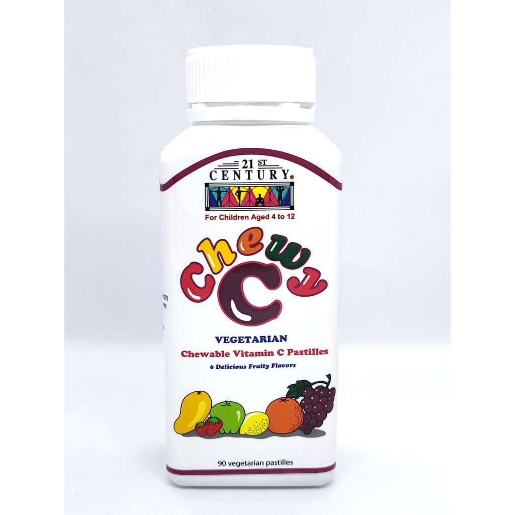 21st Century Chewy C 90 vegetarian pastilles (Chewable Vitamin C ...