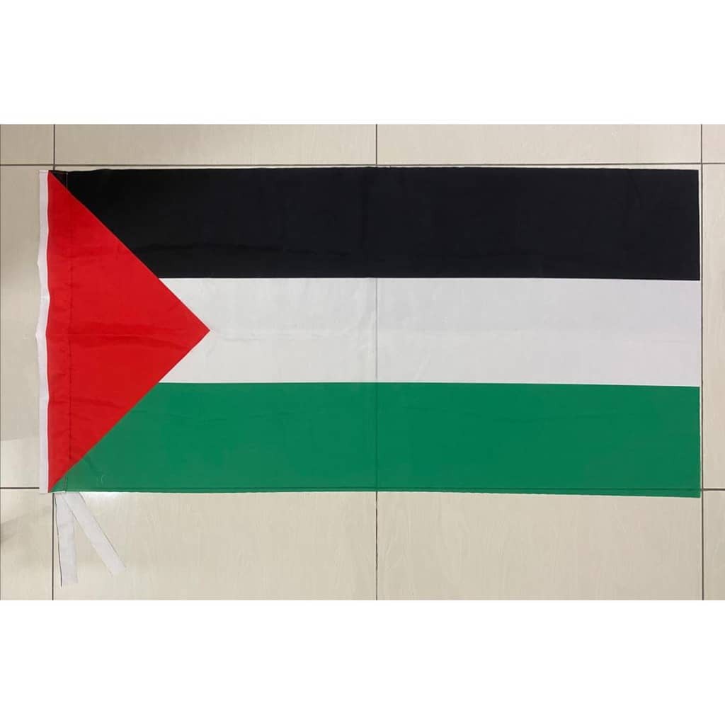 (READY STOCK )-Palestine National Flag 5ft x 2.5ft | Shopee Malaysia