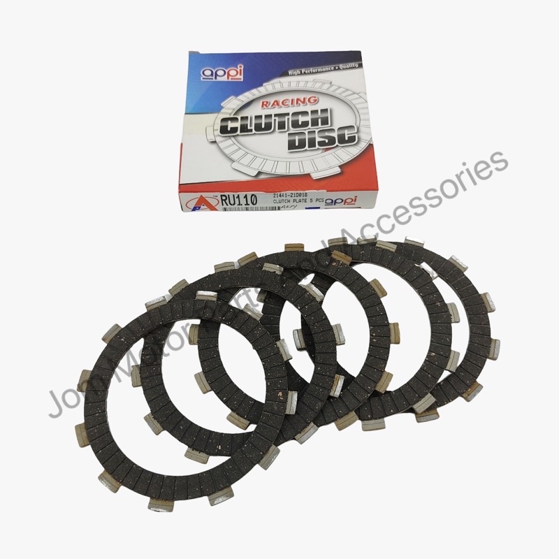 【APPI]】SUZUKI RU110/RG110/RG SPORT Racing Clutch Disc Plate Kulit Klas ...