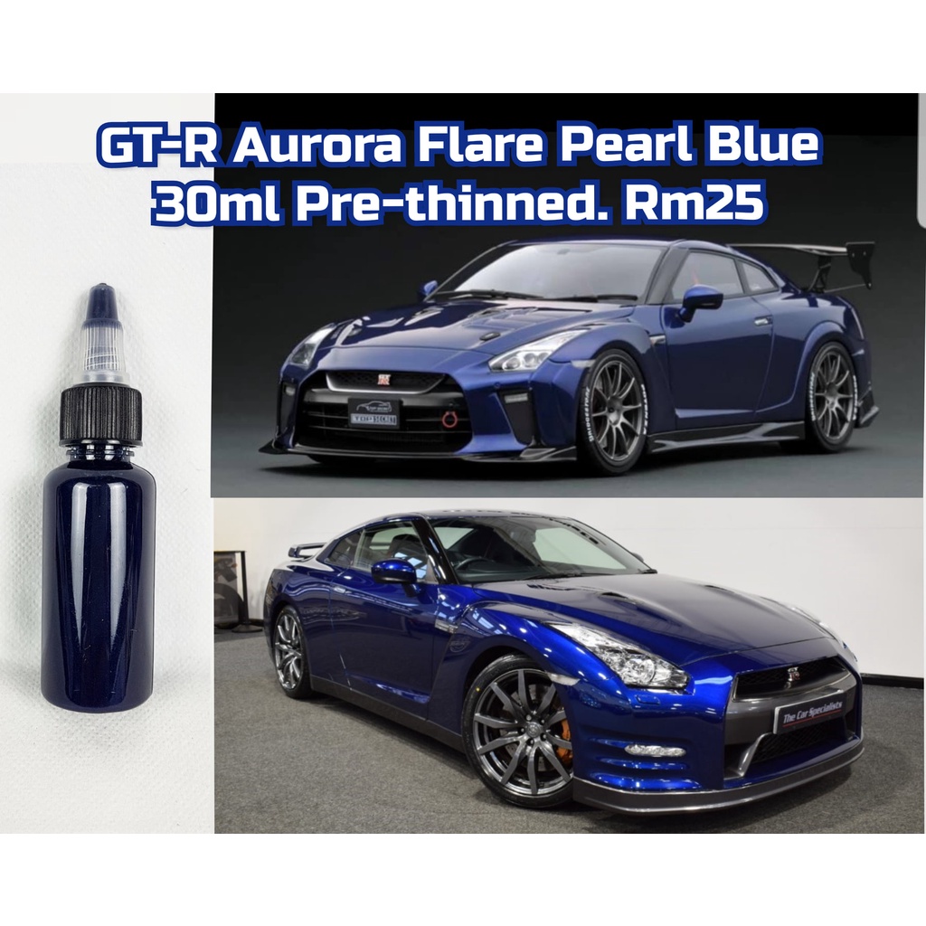 Aurora Flare Pearl Blue GT-R Colour, For Airbrush Paint, hotwheels ...