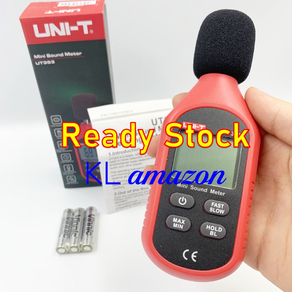 UT353 Mini Sound Level Meter | 12 Months Warranty | FREE GIFT | Shopee ...