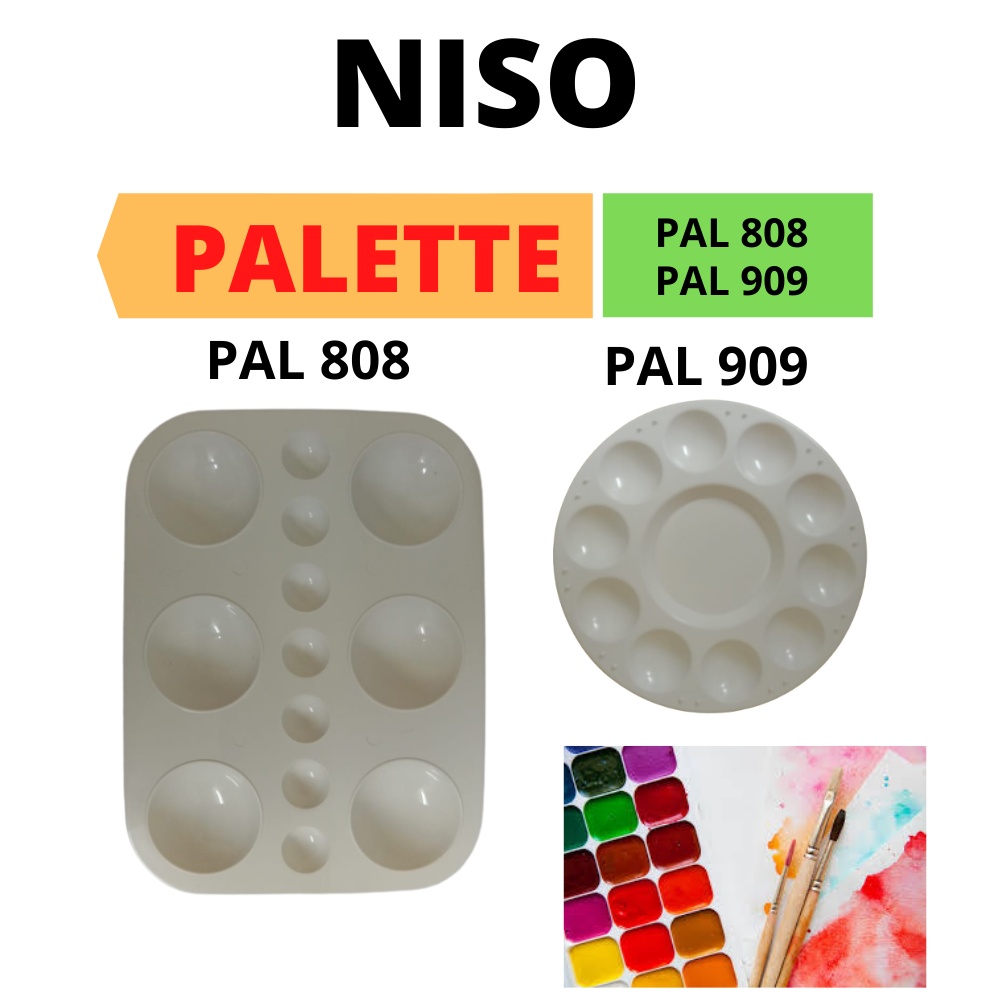 Water Colour Palette Pal 808 / Pal 909 | Shopee Malaysia