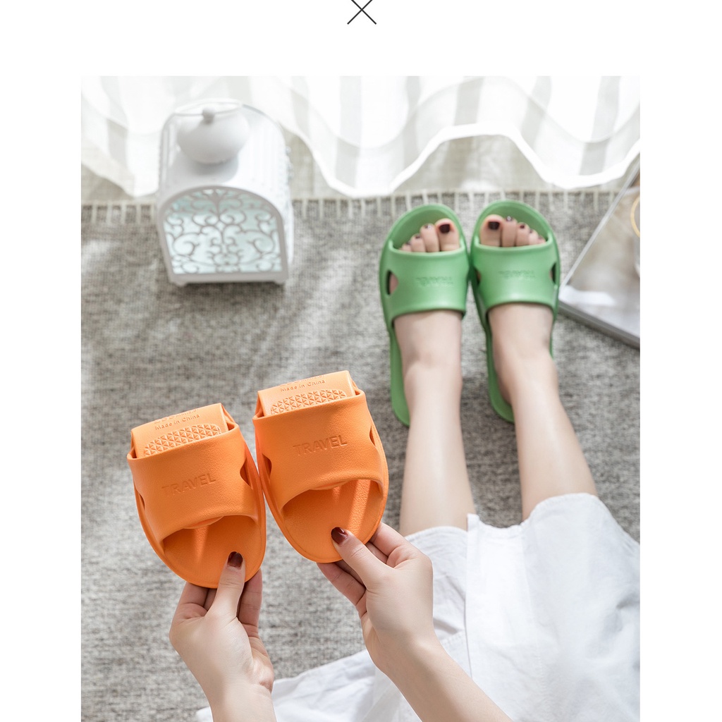 Portable Foldable Slippers Hotel Folding Airplane Summer Home Floor ...