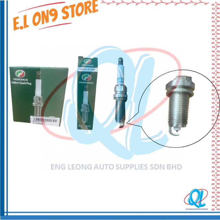 BEZZA 1.3/ MYVI 1.5 2018"/ IRIZ IRIDIUM SPARK PLUG PERODUA 100% ...