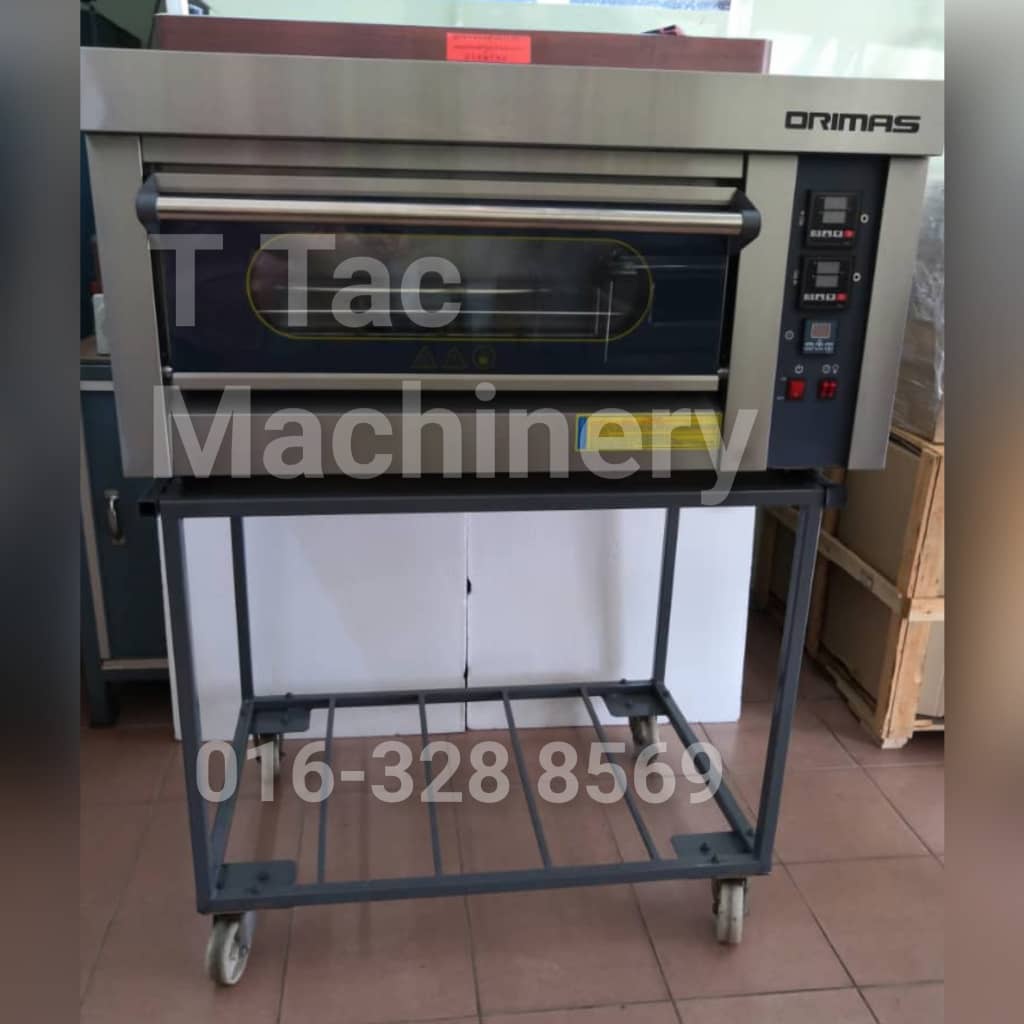ORIMAS FULLY ELECTRIC OVEN 1 DECK 2 TRAYS GU-2M / COMPLETE WITH RACK ...