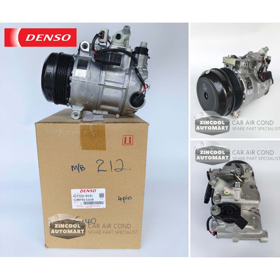 Mercedes Benz W212 / GLK300 Compressor 6SBU16C 6PK (4 Pin) ND 437100 ...