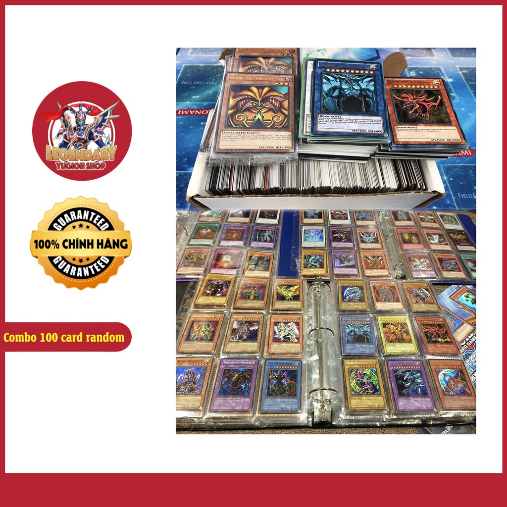 Hot Combo!! 100 Random Yugioh Cards of All Rarity, Language of Your ...