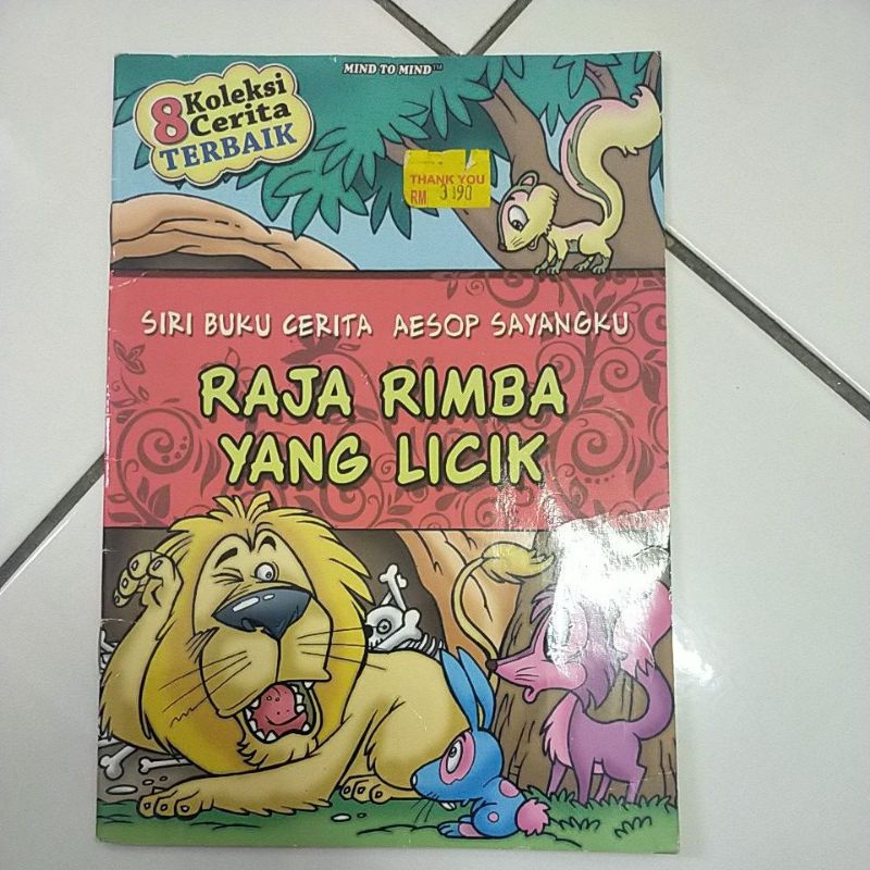 CHILDREN BOOK, BUKU KANAK-KANAK "Raja Rimba yang licik" | Shopee Malaysia