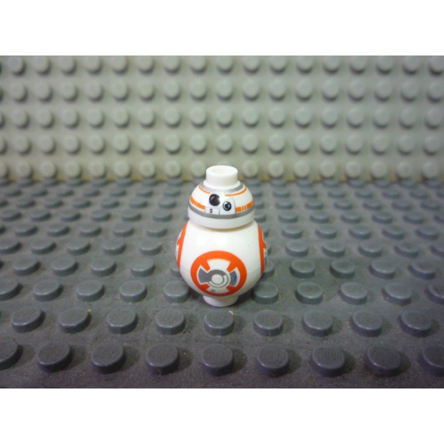 Custom Lego Star Wars - Astromech Droid BB8 Mini Figure ( 1 Inch ...