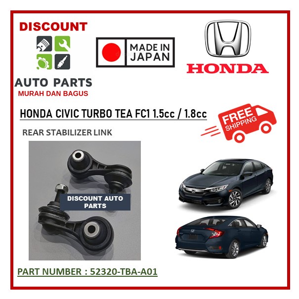 🔥MADE IN JAPAN🔥 HONDA CIVIC TURBO FC TEA TBA 1.5cc / 1.8cc 2016Y ...