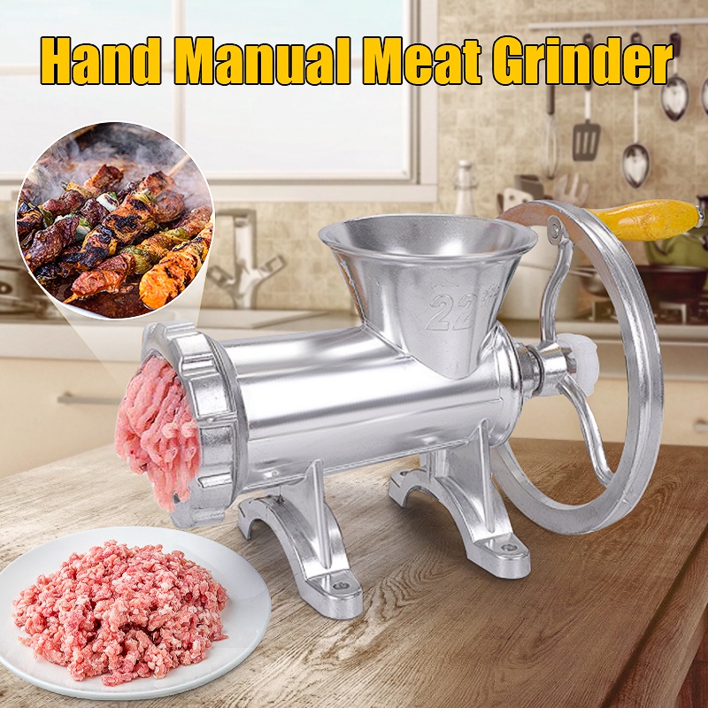 Hand Crank Manual Meat Grinder Sausage Pasta Maker Noodle Dishes Making ...