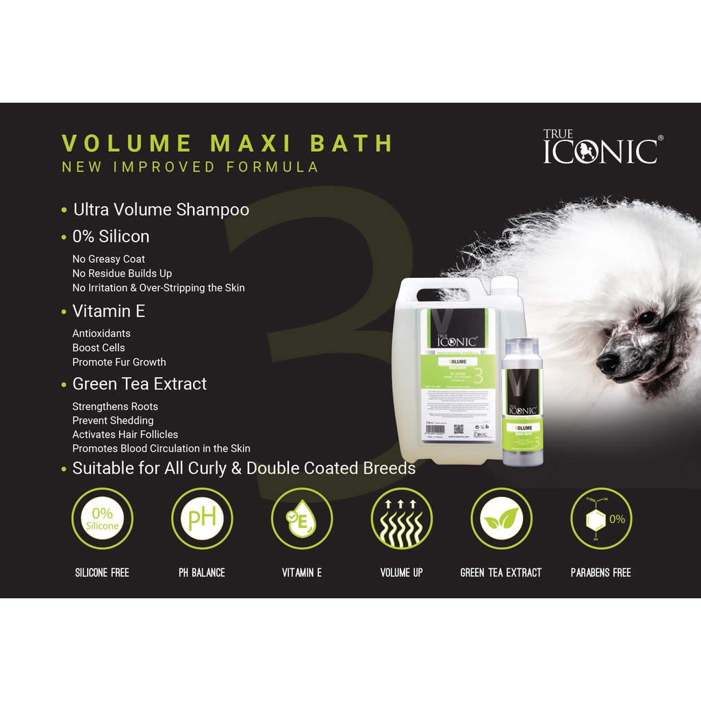 True Iconic Shampoo and Conditioner 400ml ( Volume , Collagen Plus ...