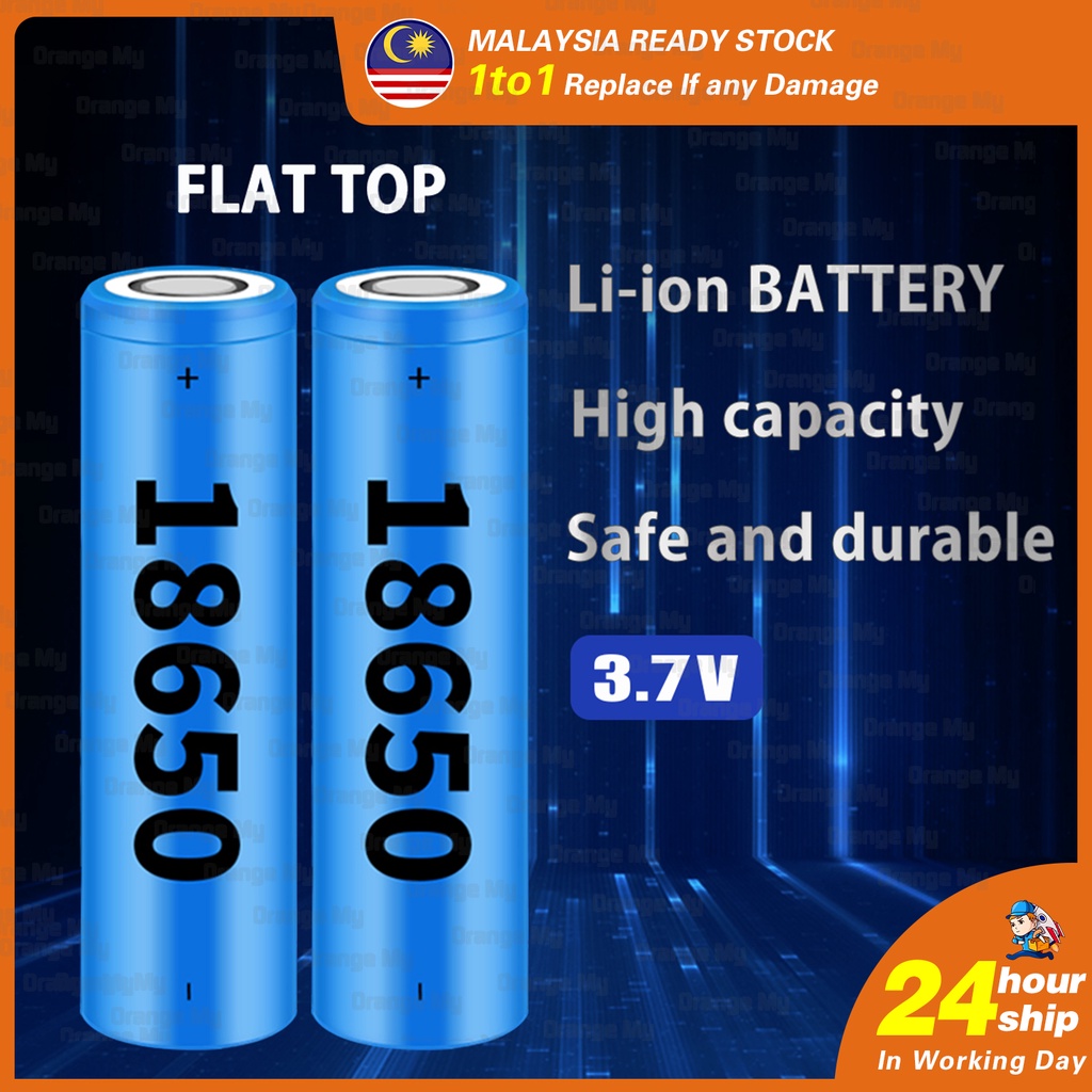 Lithium Ion 3.7V Rechargeable 18650 Battery / Bateri Boleh Cas 18650( 3600mAh) - High Quality ...