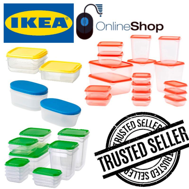 🔥💯IKEA Food Container Variant Color🔥 | Shopee Malaysia