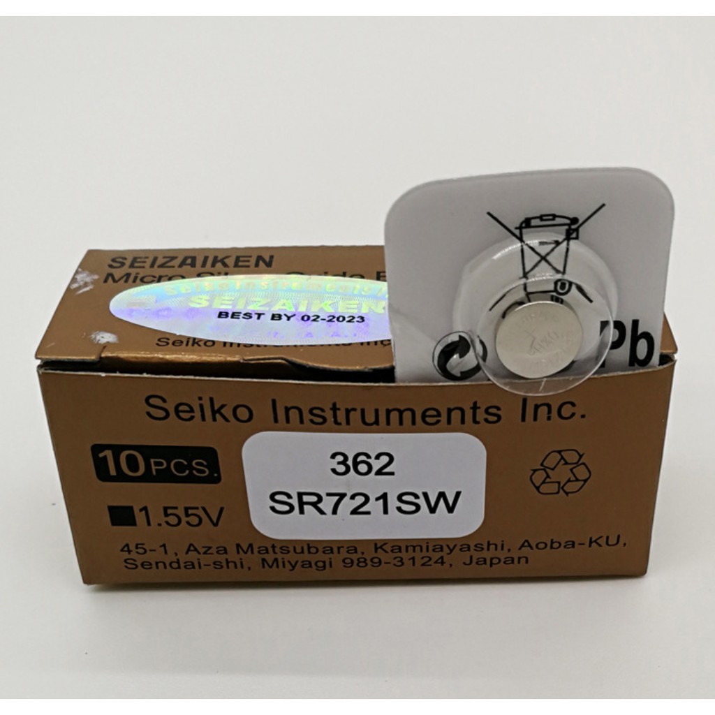 Original SEIZAIKEN SEIKO JAPAN WATCH BATTERY SR927SW/395 SR626SW/377 ...