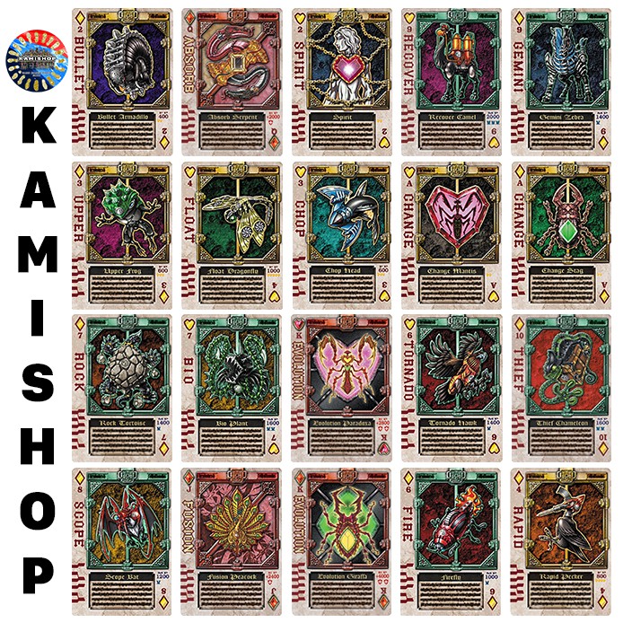 Card Ruze Blade KAMISHOP Kamen Rider Blade Card | Shopee Malaysia