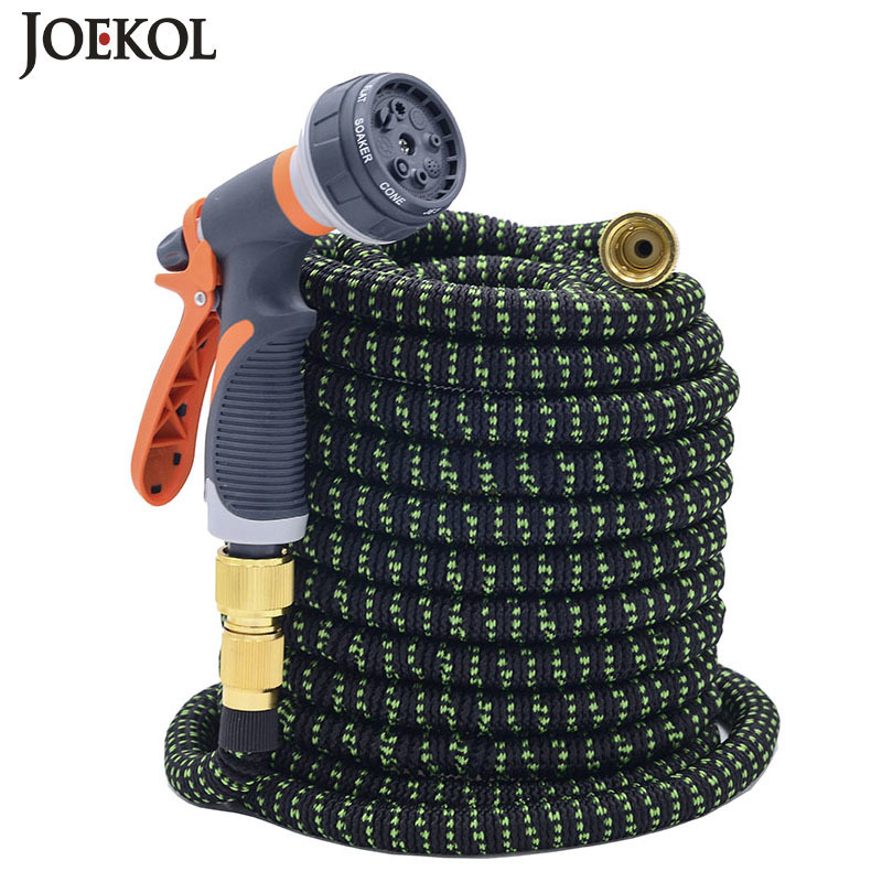 2021 Extendable Garden Hose With Metal Spray Gun High Pressure Magic ...