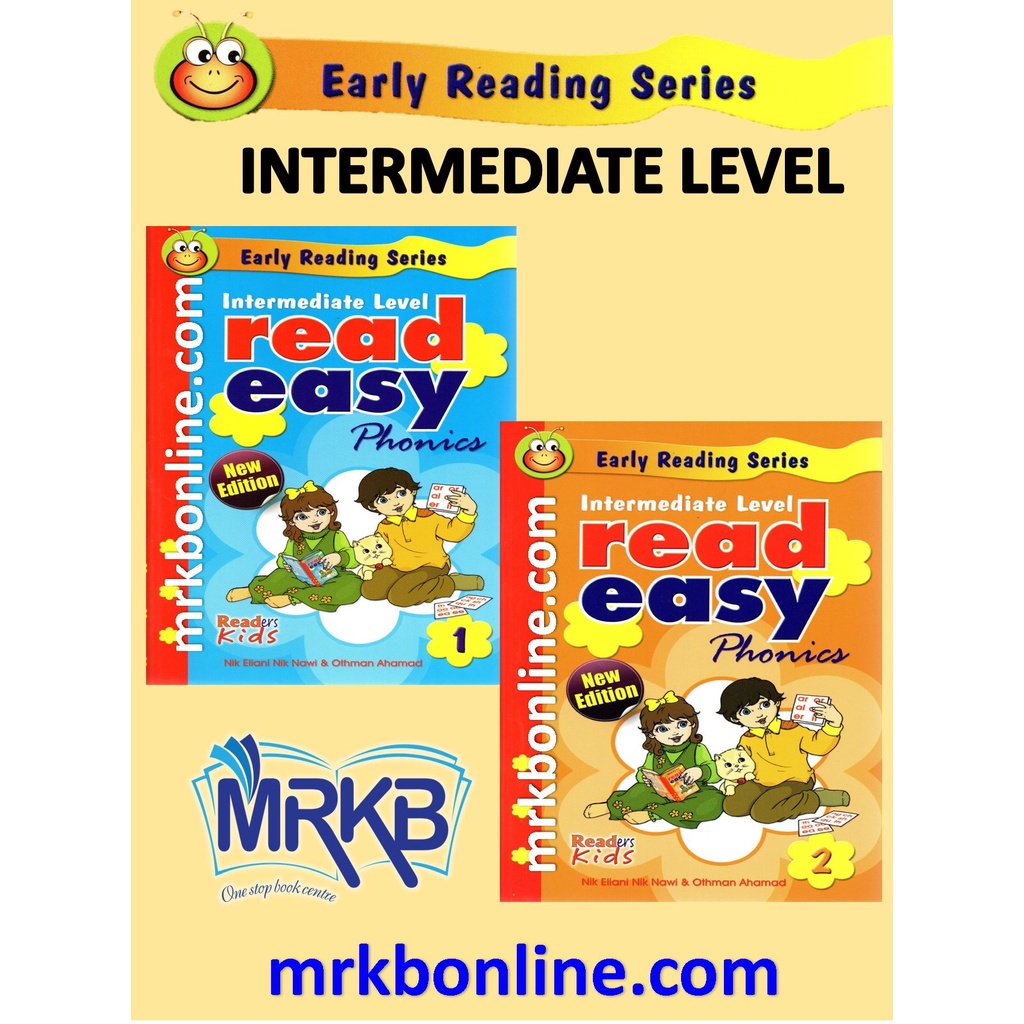 Early Reading Series Read Easy Phonics Intermediate Level (2 BOOKS ...