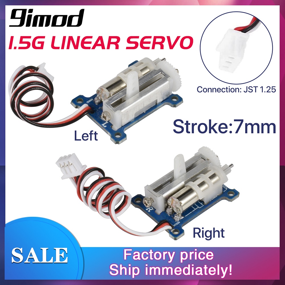 GS-1502 Micro Linear Servo JST Plug 1.5g/ 80g-cm Steering Gear 3.7-5V ...