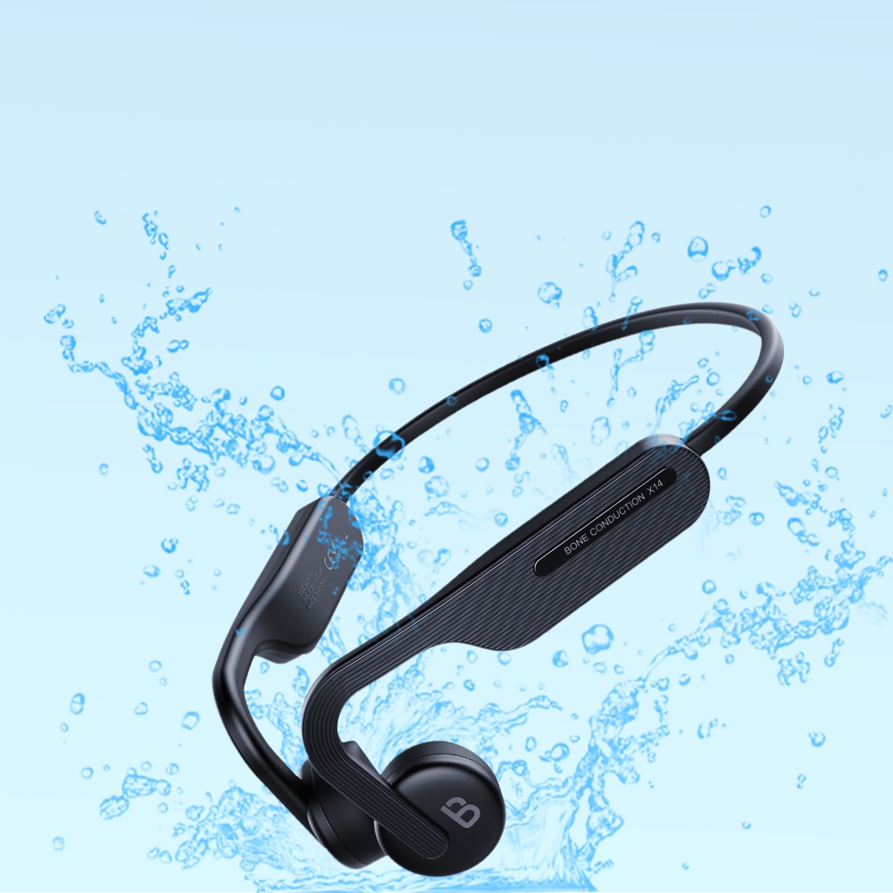 TWS Bone Conduction Headset Bluetooth Wireless IPX6 Sports Waterproof ...