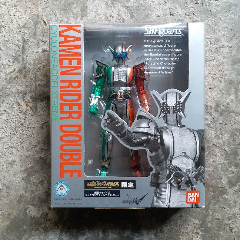 Bandai S.H.Figuarts Masked Rider W Cyclone Accel Extreme MISB | Shopee ...
