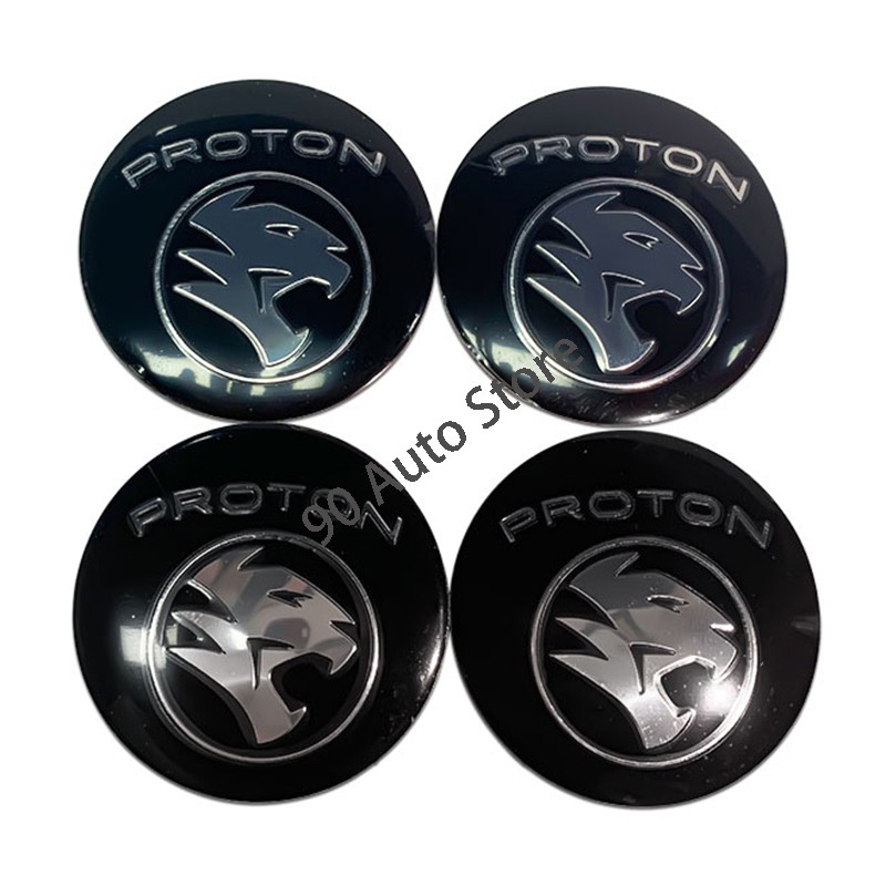 4pcs/set 56mm Car Wheel Center Hub Cap Sticker Auto Tire Emblem Badge ...