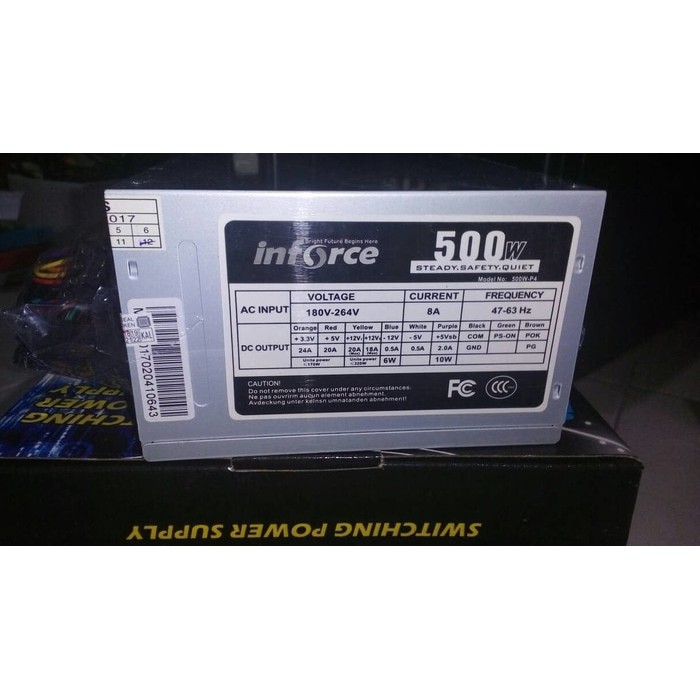 Switching power supply 500W PC Computer PSU ATX power supply unit ...