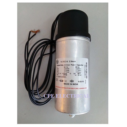 L&T LARSEN & TOUBRO 2.5Kvar 440V Power Factor Capacitor | Shopee Malaysia