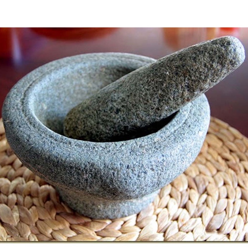 Lesung Batu l Stone Mortar & Pestle 13cm -19cm | Shopee Malaysia