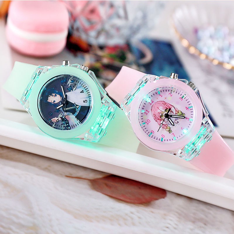 Japanese popular children's watch girl boy primary school pointer watch ...