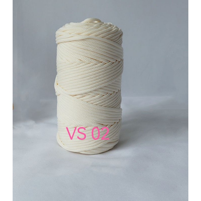 Benang PP Spring Size 4mm Benang Kait Yarn 圆股纱线 300g Ready stock ...
