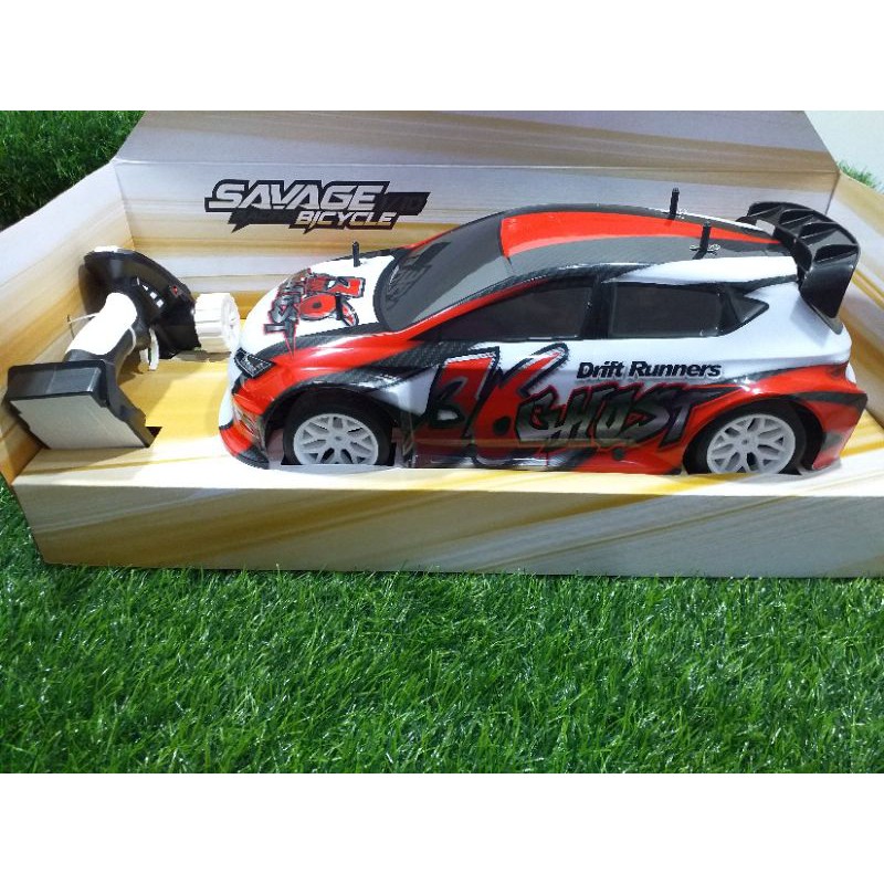 READY STOCK🇲🇾🇲🇾🇲🇾- RC DRIFT & DRAG CAR RED STRIKE 2.4GHZ CAR 1:10 BIG ...