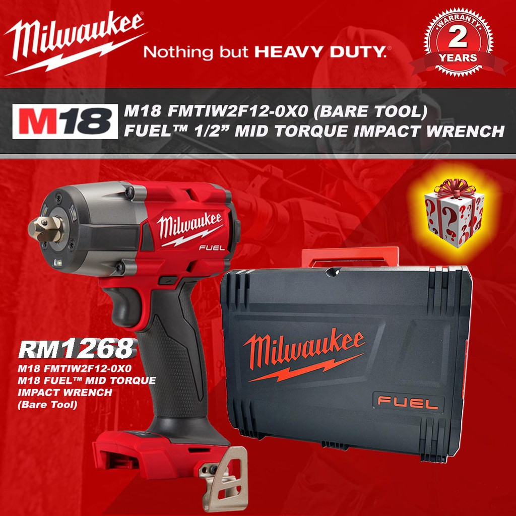Milwaukee Automotive Solution M18 FMTIW2F12 FUEL™ 1/2" Mid Torque ...
