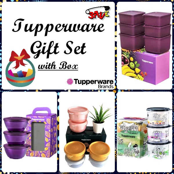 READY STOCK | Tupperware Gift Set with Box | Food Storage | Limited ...